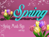 Second Life Marketplace - [Townies] Spring Flowers Sign - STRONG LOD