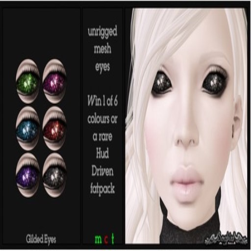 Second Life Marketplace - ~SongBird~ Gilded Eyes : Red