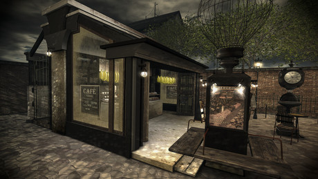 Second Life Marketplace - RH CAFE IN THE PARK FULL SET COMPLETE