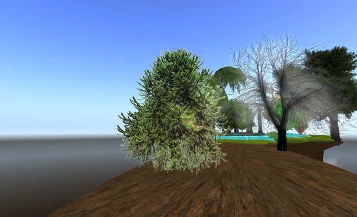 Second Life Marketplace - Dreamscape Fantasy Araucaria sculpty tree bush