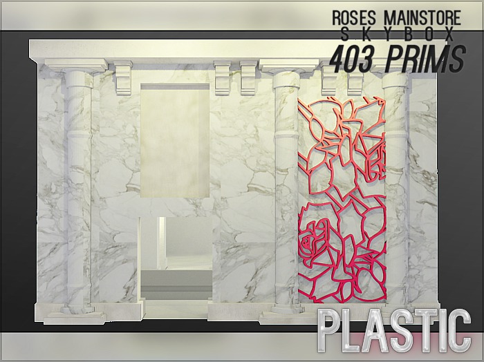 Second Life Marketplace - PLASTIC. Roses Mainstore
