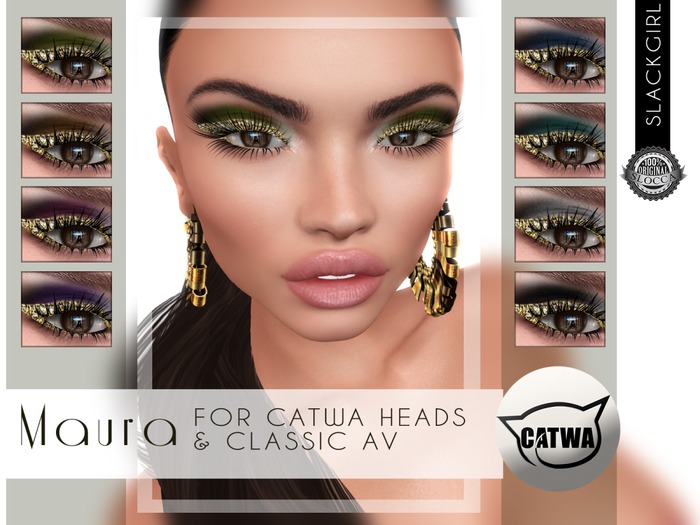 Second Life Marketplace - ::SG:: Maura Shadow for CATWA HEADS and ...