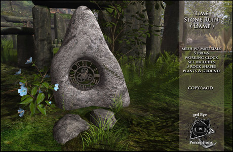 Second Life Marketplace - Time Stone Ruin ( Damp )