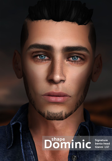 Second Life Marketplace - /Mr.Ronnie/ Shape Dominic Bento Gianni ...