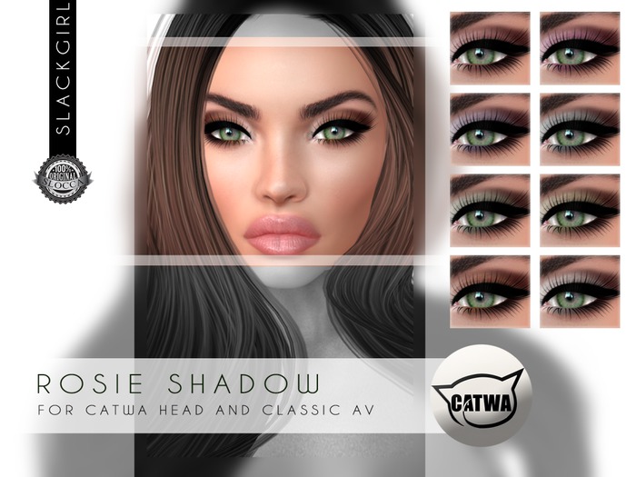 Second Life Marketplace - ::SG:: Rosie Shadow Catwa Heads & classic av ...