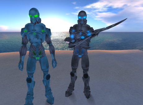 Second Life Marketplace - [SP] Cydroid Avatar Primitive (chrome) (BOX)