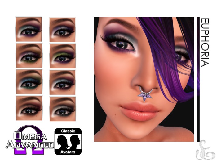 Second Life Marketplace - ::SG:: Euphoria for OMEGA/LOGO Head & Classic ...
