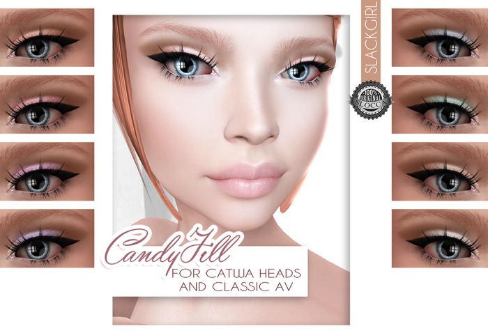 Second Life Marketplace - ::SG:: CandyJill Shadow For CATWA Heads and ...