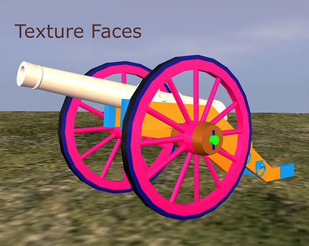 Second Life Marketplace - Canon/Field Gun 20 (8 tex) MESH