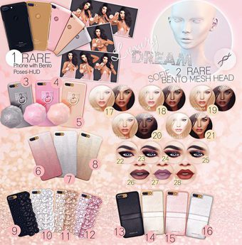 Second Life Marketplace - 16 Genesis_Lab_Phone_Case_Leather_SILVER