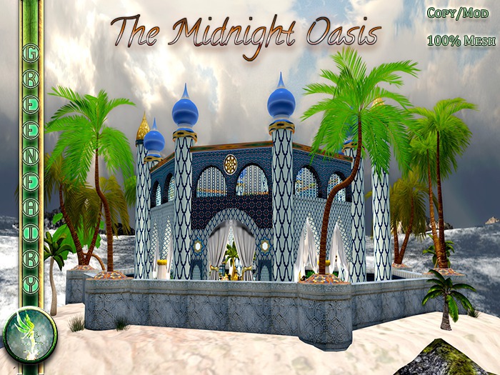 Second Life Marketplace - [Discontinued] {GF} ~ The Midnight Oasis - Skybox