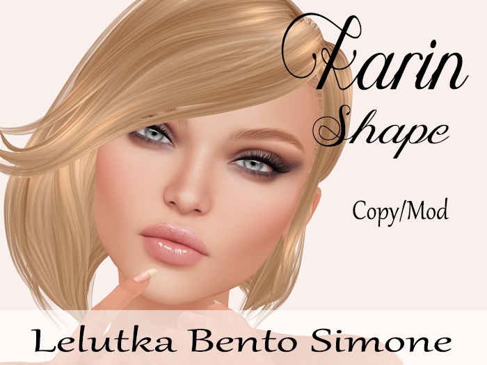 Second Life Marketplace - Karin Shape "Lelutka Bento Simone Head"