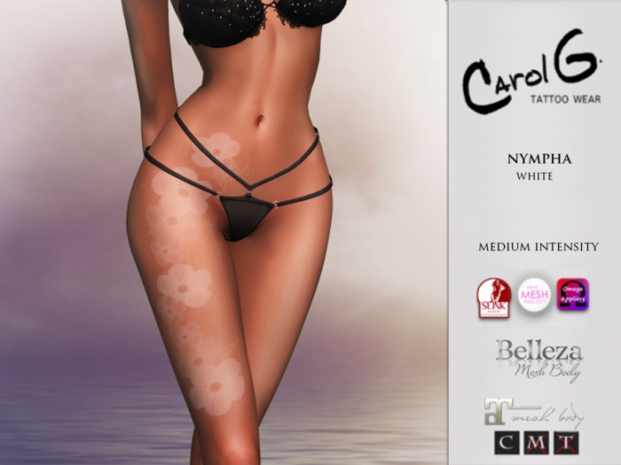 Second Life Marketplace - Nymphae Flower White [CAROL G]