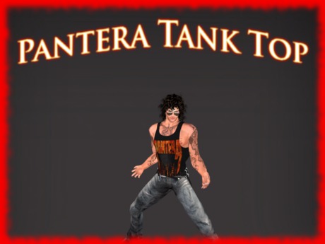 Second Life Marketplace - Pantera Tank Top