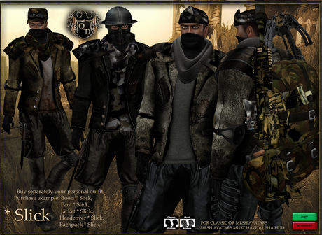 Second Life Marketplace - Backpack Slick