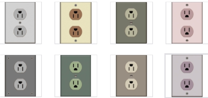 Second Life Marketplace - @MA@ TEXTURES Electrical Outlet