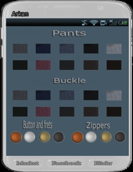 Second Life Marketplace - .::Arkan::. Pants Crook Jeans + Fitted