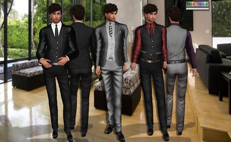 Second Life Marketplace - R.F. - Mesh line *ELTON - ELEGANT OUTFIT with ...
