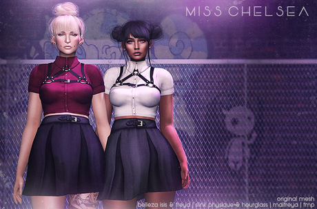 Second Life Marketplace - .miss chelsea. Nyla Skirt Army