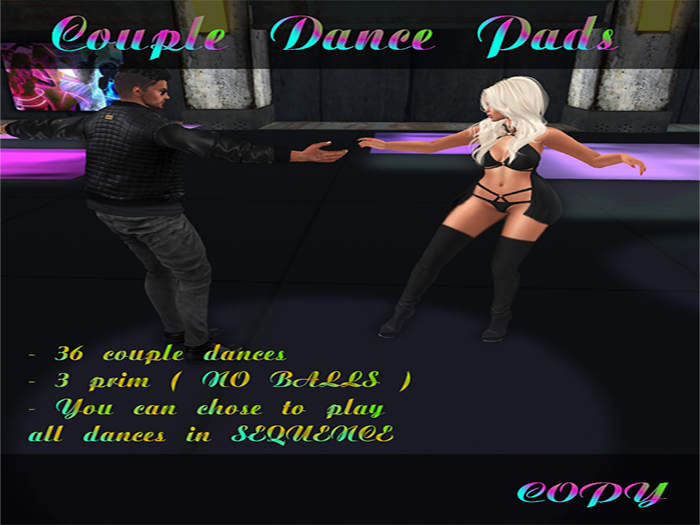 Second Life Marketplace Couple Dance Pads