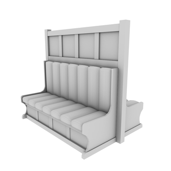 Second Life Marketplace - FULL PERM MESH Pub Booth Set, Irish Pub Booth ...