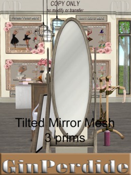 Second Life Marketplace - Ballet Mirror Tilted