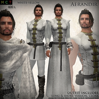 Second Life Marketplace - ViGo - Aerandir white-yellow