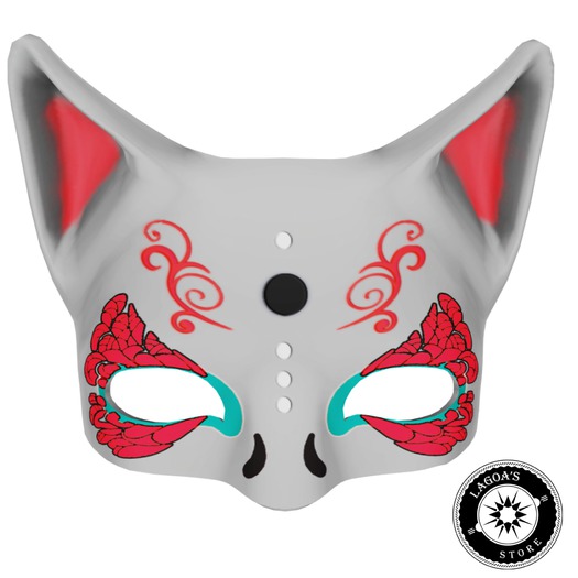 Second Life Marketplace - Akira Mask, Red (wear)