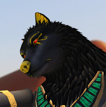 Second Life Marketplace - anubis_jomo wolf V3 male mod (WEAR ME)