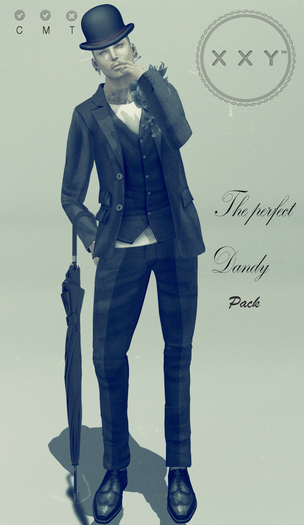 Second Life Marketplace - X X Y - The perfect Dandy Pack