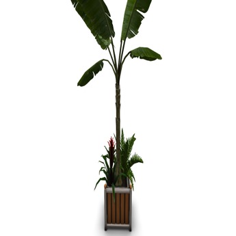 Second Life Marketplace - Huxley Planter Palm, Ginger and Fern