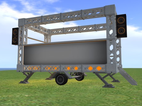 Second Life Marketplace - dj trailer MESH