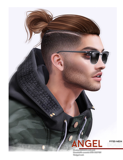Second Life Marketplace - DOUX - Angel hairstyle [Naturals]