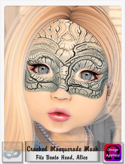 Second Life Marketplace - ! {sps} applier_ cracked mask