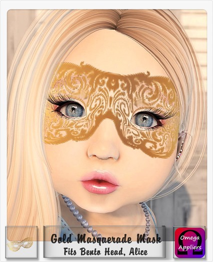 Second Life Marketplace - ! {sps} applier_ gold mask
