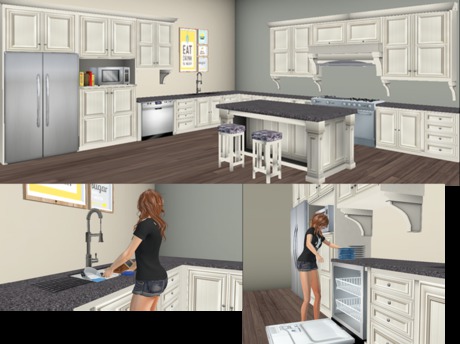 Second Life Marketplace - Cozy Beach Cottage / Skybox Fully Furnished ...