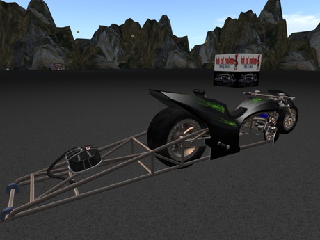 Second Life Marketplace - TF Rocket Drag Bike with AO Maps Full Perm