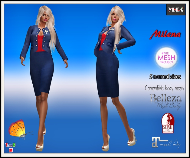 Second Life Marketplace Ydea Milena Combine Outfit
