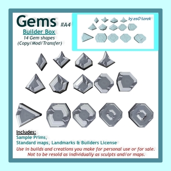 Second Life Marketplace - Gem Builder Box A4