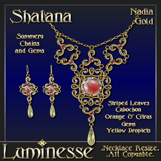 Second Life Marketplace - Luminesse Shalana Nadia Set PMESH-Wear To Unpack