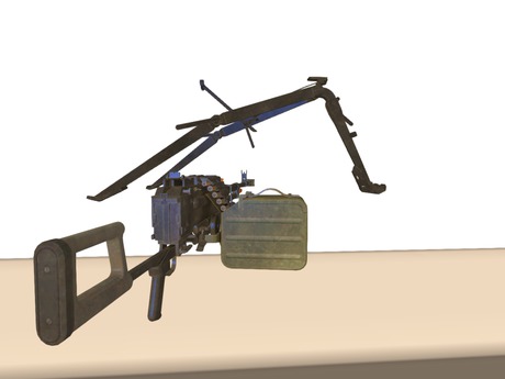 Second Life Marketplace - DZ Customs: Weapons Division:KORD Machinegun C/M