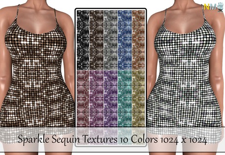 Second Life Marketplace - Sparkle Sequin Full Perm Seamless Sequence ...