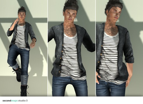 Second Life Marketplace - [ss] Male Hover Pose Stand II