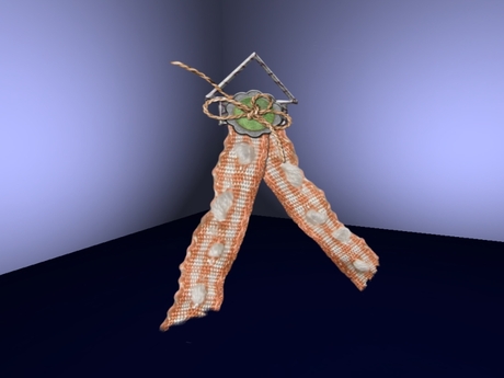 Second Life Marketplace - Maruti Textures Orange Plaid Ribbon Hinge ...