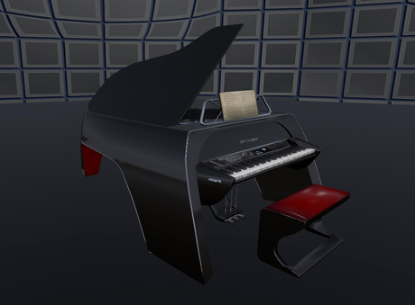 Second Life Marketplace - KK Grand Piano Royal Digital
