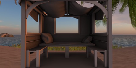Second Life Marketplace - SS full perm covered seating boxed