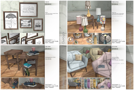 Second Life Marketplace - Sway's [Andrea] Side Table