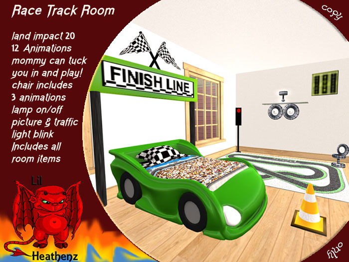 Second Life Marketplace - ~LH~Race Track Room(Box)