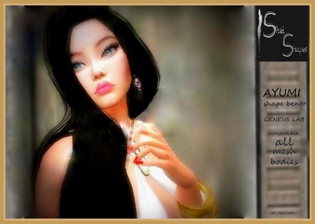 Second Life Marketplace - AYUMI SHAPE BENTO TO GENESIS LAB cool