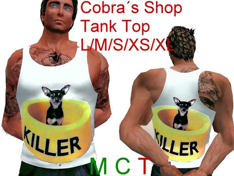 Second Life Marketplace - Cobra Tank Top Killer